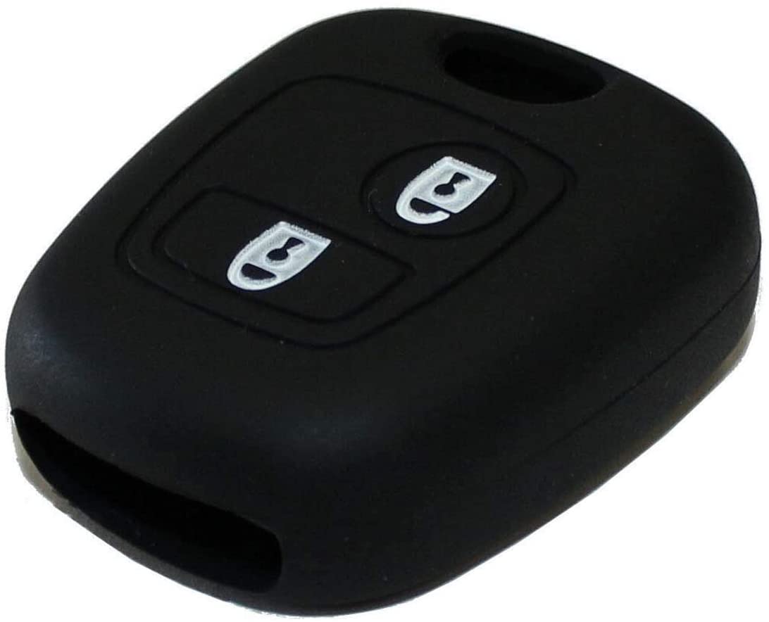 Cover chiave telecomando guscio silicone Peugeot 107 207 307 206 306 ...